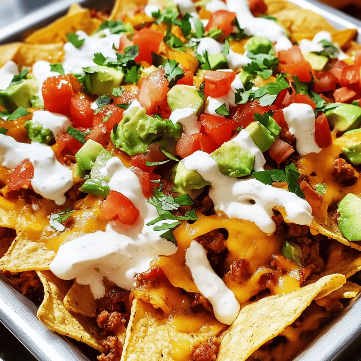 Irresistible Delicious Loaded Nachos Appetizer for Perfect Crunch